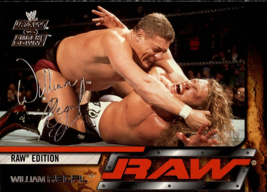 2002 WWE RAW vs. SmackDown! (Fleer) William Regal (No.21) | Pro ...