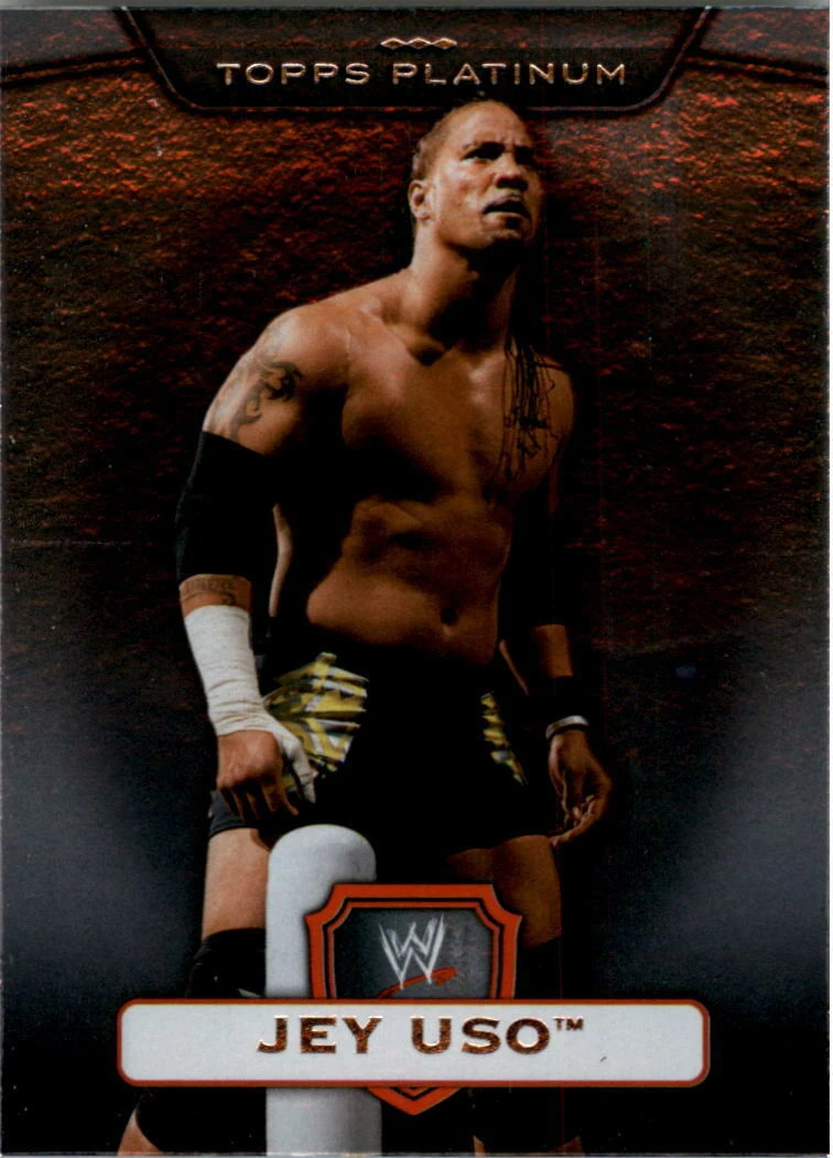 2010 WWE Platinum Trading Cards (Topps) Jey Uso (No.25) | Pro Wrestling ...