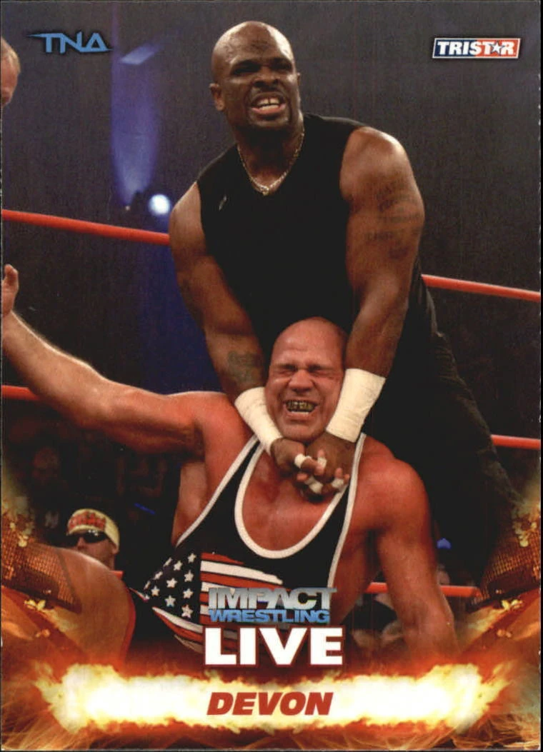 2013 TNA Impact Wrestling Live Trading Cards (Tristar) Devon (No.33 ...