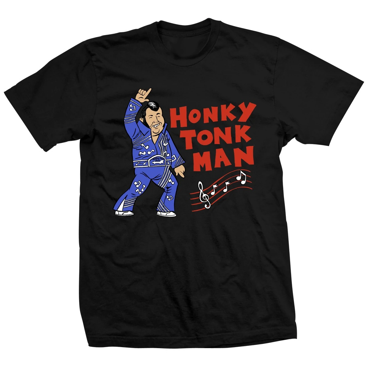 Honky Tonk Man "Caricature" T-Shirt | Pro Wrestling | Fandom