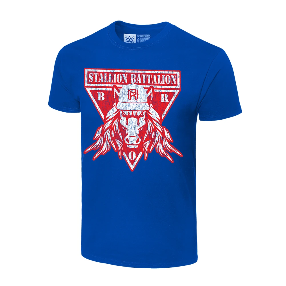 Matt Riddle "Stallion Battalion" Authentic T-Shirt | Pro Wrestling | Fandom