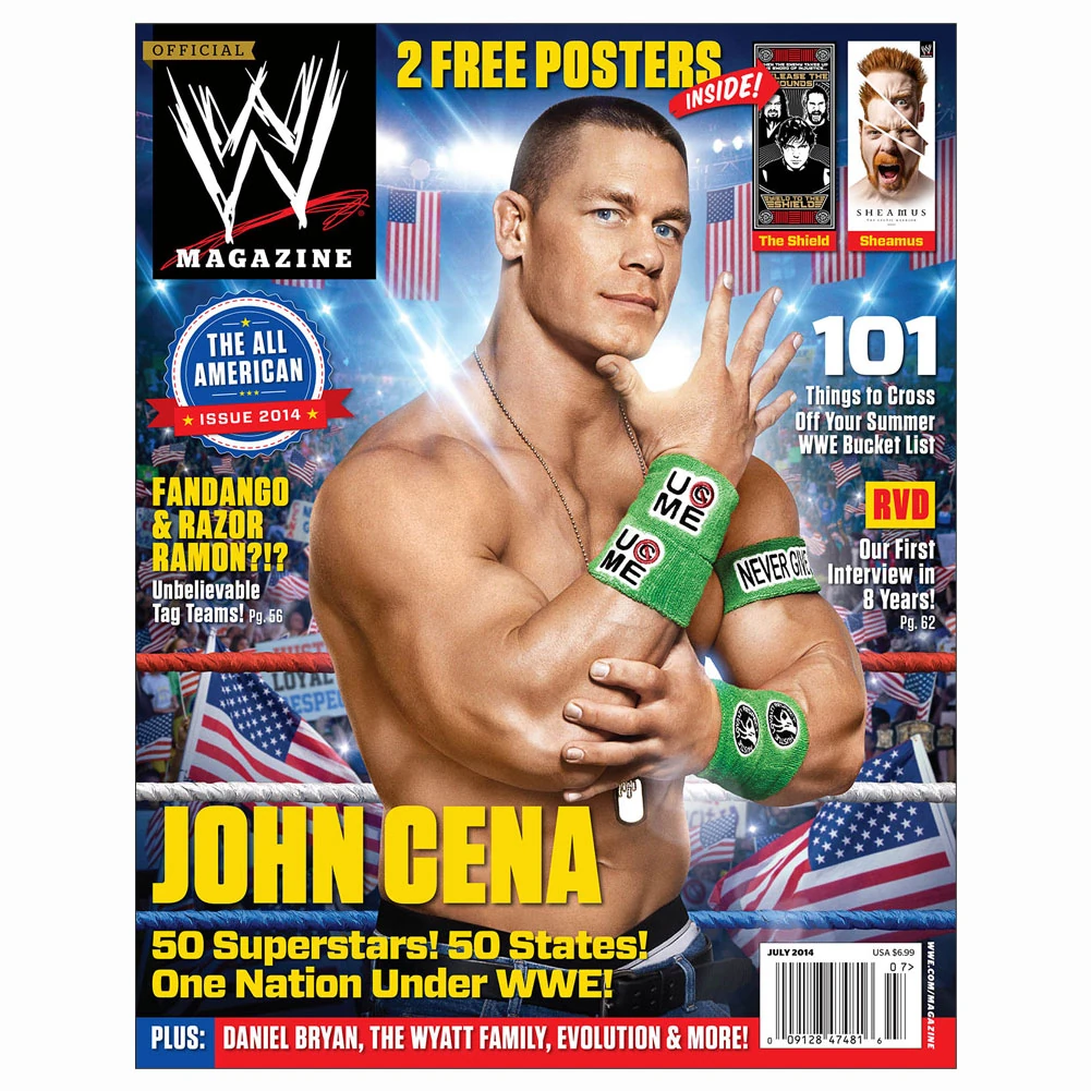 WWE Magazine - July 2014 | Pro Wrestling | Fandom