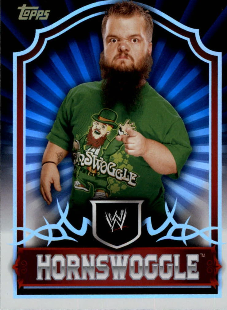 2011 Topps WWE Classic Wrestling Hornswoggle (No.26) | Pro Wrestling ...