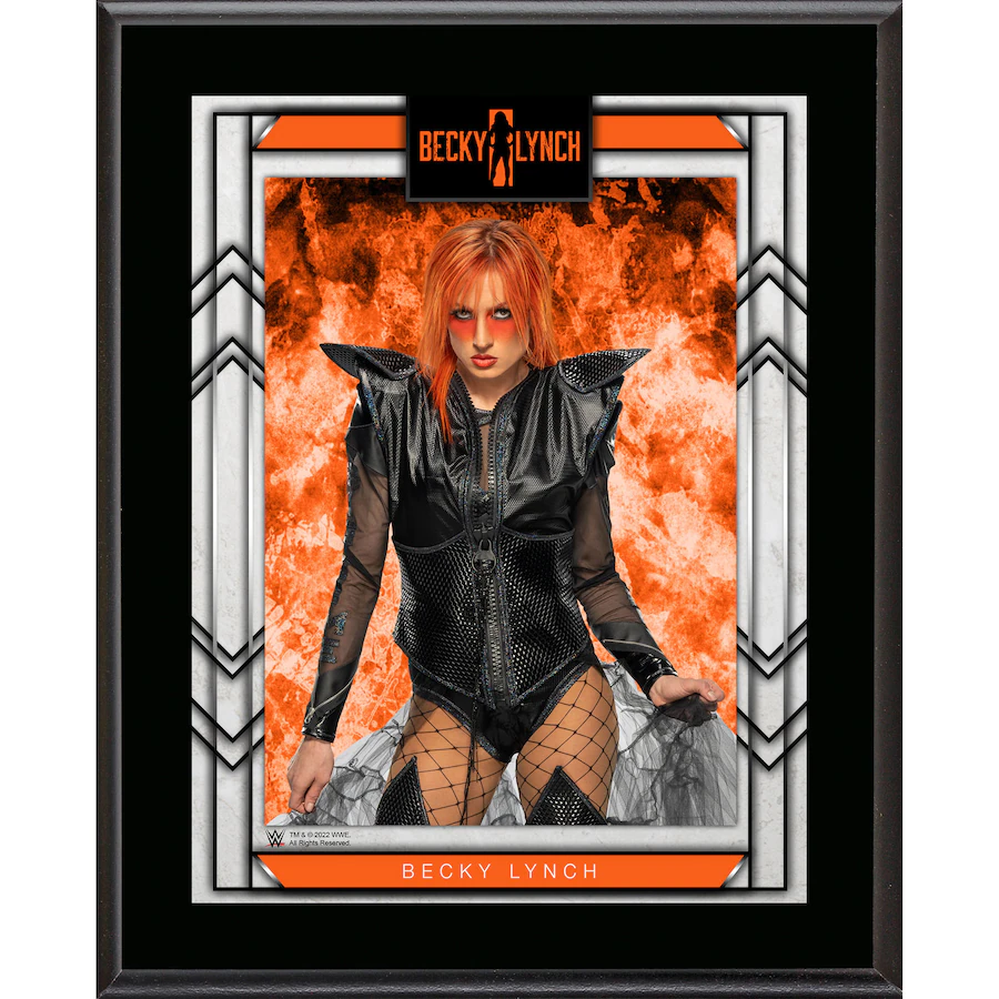Becky Lynch 10.5" x 13" Sublimated Plaque | Pro Wrestling | Fandom