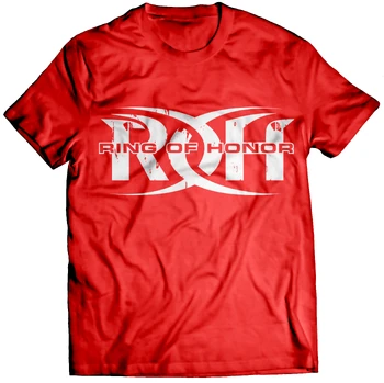 ROH Red Logo T-Shirt | Pro Wrestling | Fandom