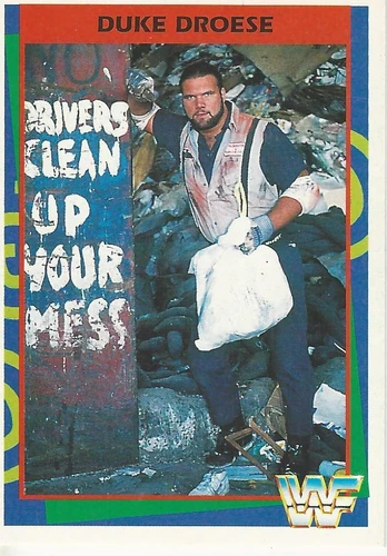 1995 WWF Wrestling Trading Cards (Merlin) Duke Droese (No.61) | Pro ...