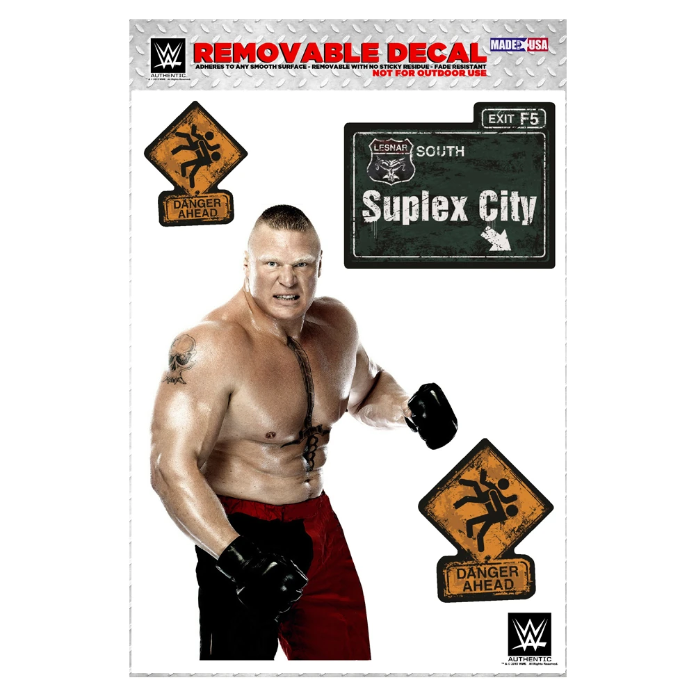 Brock Lesnar Removeable Decal | Pro Wrestling | Fandom