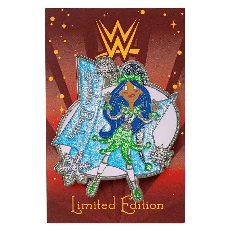 Sasha Banks Limited Edition Holiday Pin | Pro Wrestling | Fandom