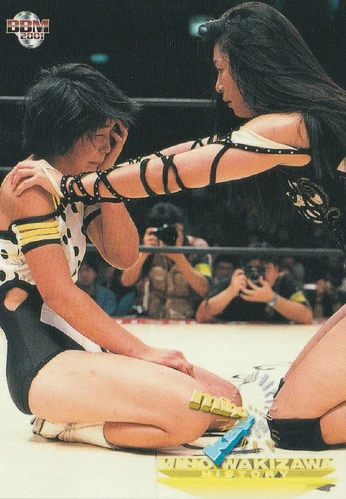 2001 BBM Miho Wakizawa and Kayo Noumi Miho Wakizawa (No.5) | Pro Wrestling | Fandom