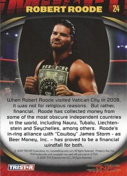 2009 TNA Impact (TriStar) Robert Roode (No.24) | Pro Wrestling | Fandom