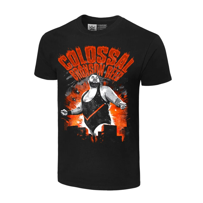 Bronson Reed "Colossal" Authentic T-Shirt | Pro Wrestling | Fandom