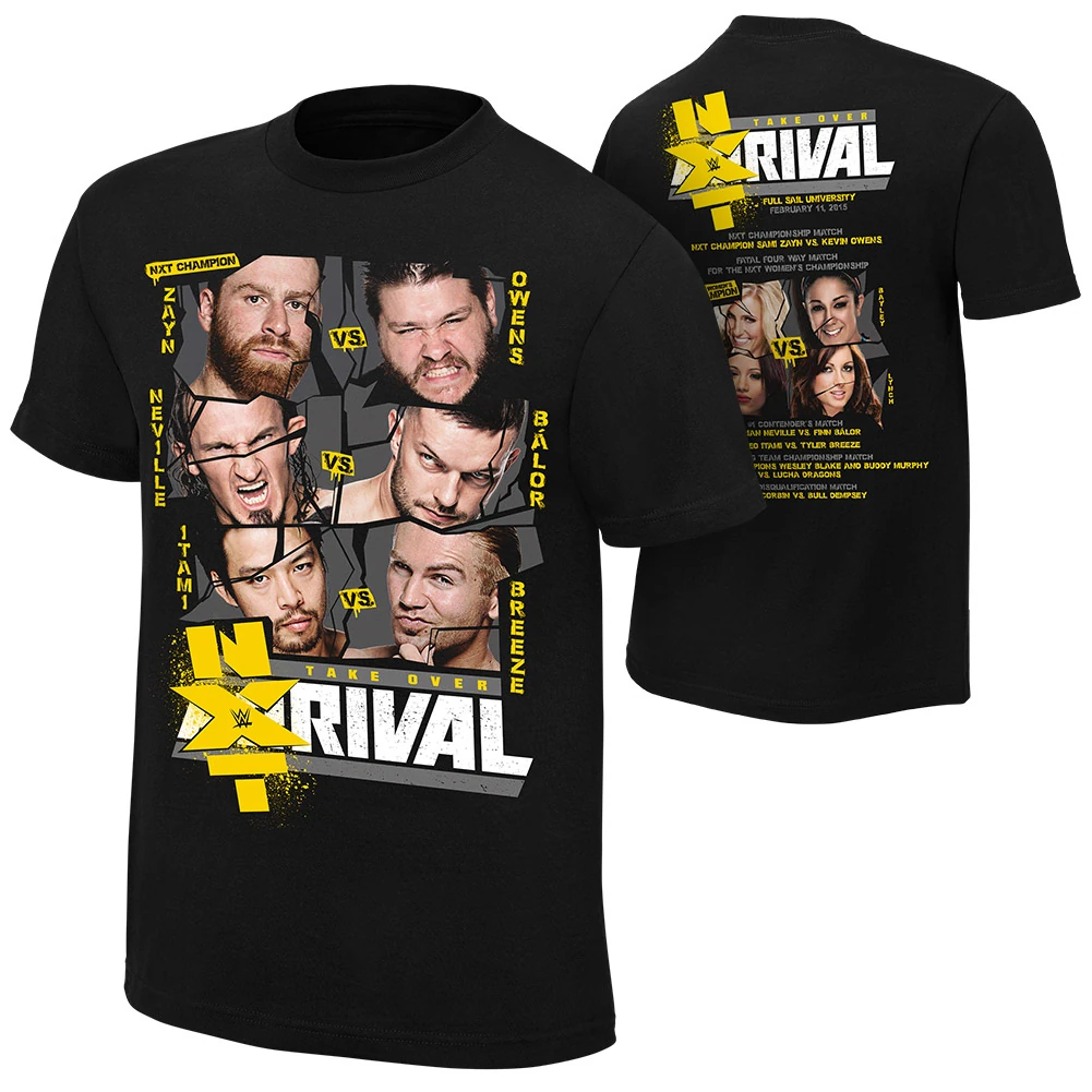 NXT TakeOver: Rival 2015 Event T-Shirt | Pro Wrestling | Fandom