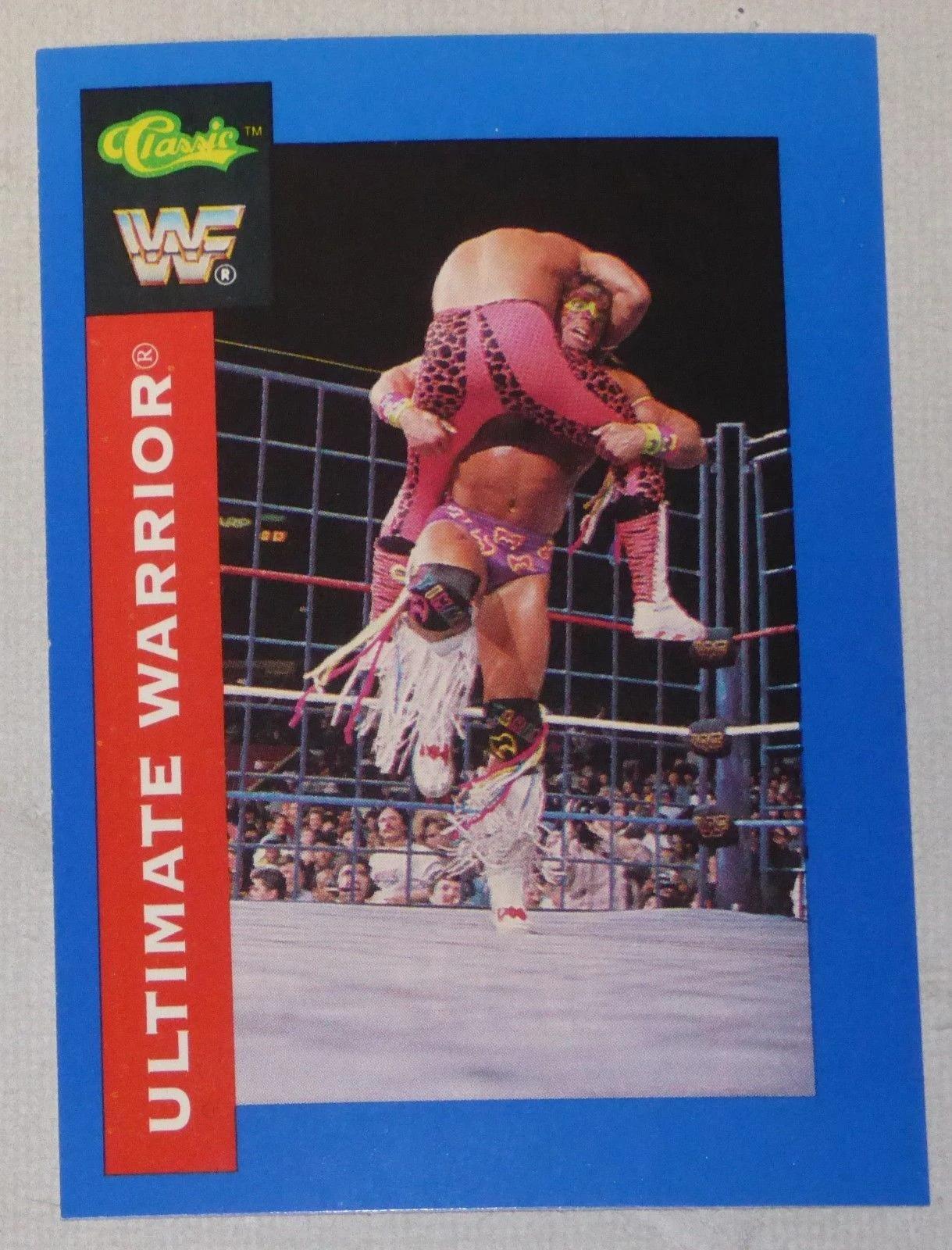 1991 WWF Classic Superstars Cards Ultimate Warrior (No.2) | Pro ...