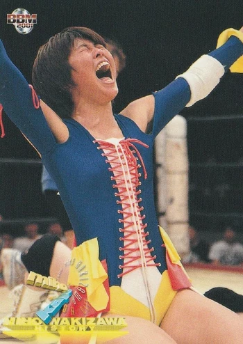 2001 BBM Miho Wakizawa and Kayo Noumi Miho Wakizawa (No.6) | Pro Wrestling | Fandom