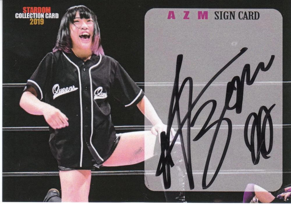 2019 Stardom Collection Card AZM (No.63) | Pro Wrestling | Fandom