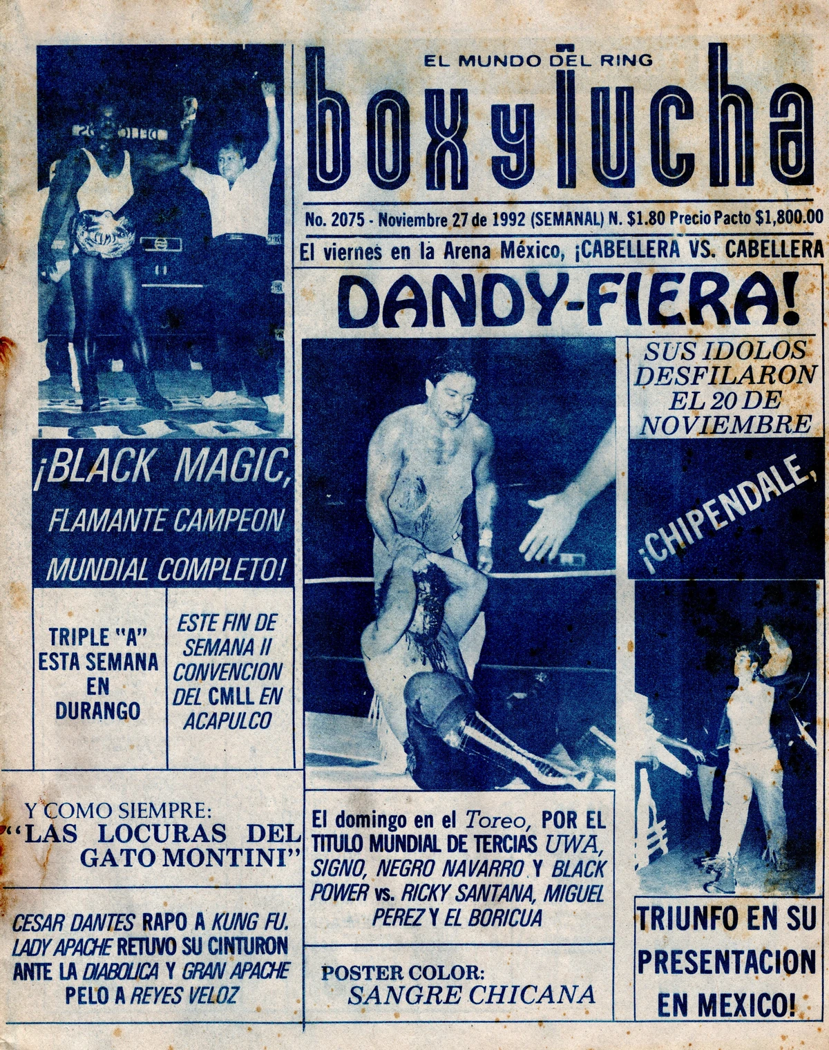 Chaz Taylor/Magazine covers | Pro Wrestling | Fandom