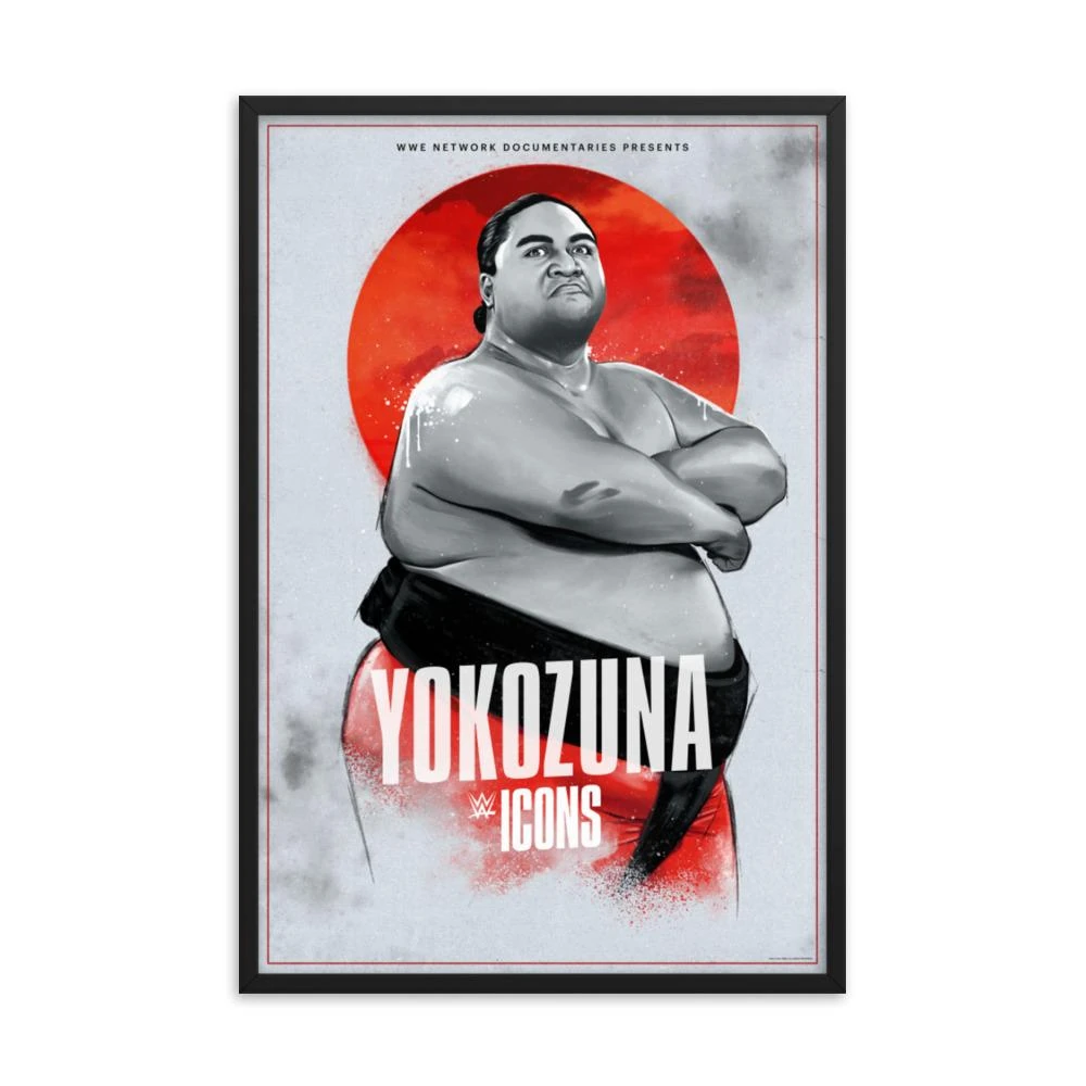 Yokozuna Icons 24x36 Framed Poster | Pro Wrestling | Fandom