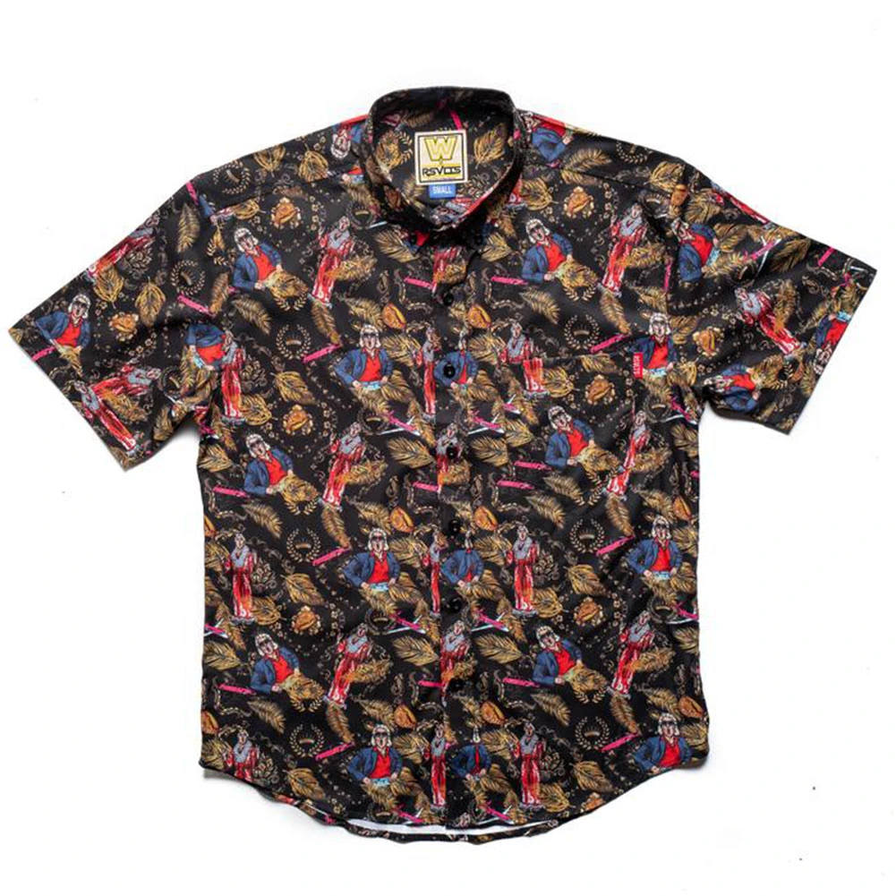 Ric Flair RSVLTS Button Down Shirt | Pro Wrestling | Fandom