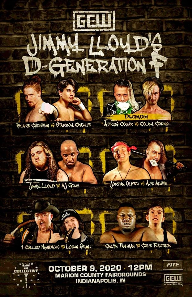 GCW Jimmy Lloyd's D-Generation F | Pro Wrestling | Fandom