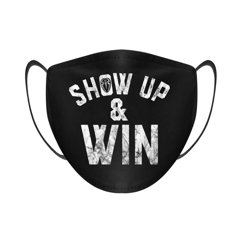 Roman Reigns "Show Up & Win" Face Mask | Pro Wrestling | Fandom