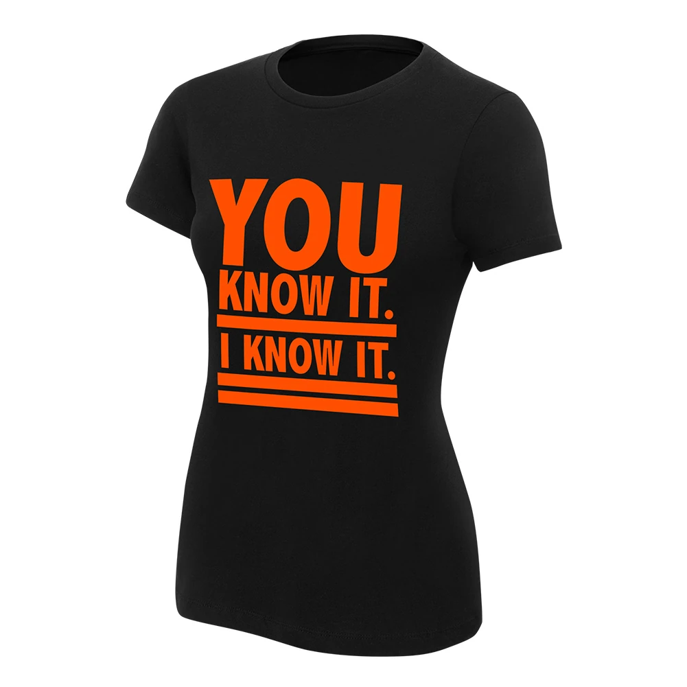 Zack Ryder "You Know It" Women's Authentic T-Shirt | Pro Wrestling | Fandom