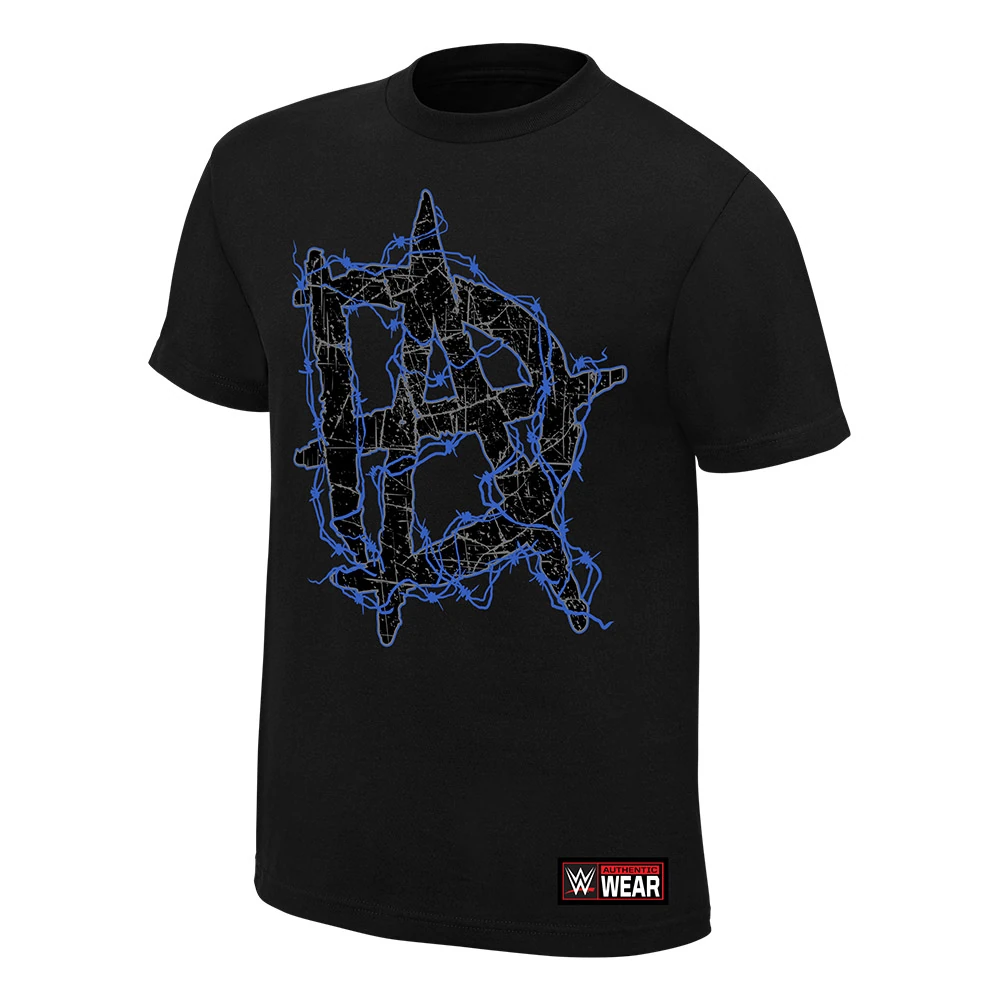 Dean Ambrose "This Lunatic Runs The Asylum" Blue Authentic T-Shirt ...