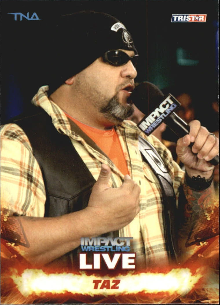 2013 TNA Impact Wrestling Live Trading Cards (Tristar) Taz (No.27 ...