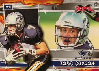 2001 XFL Football (Topps) Todd Doxzon (No.2) | Pro Wrestling | Fandom