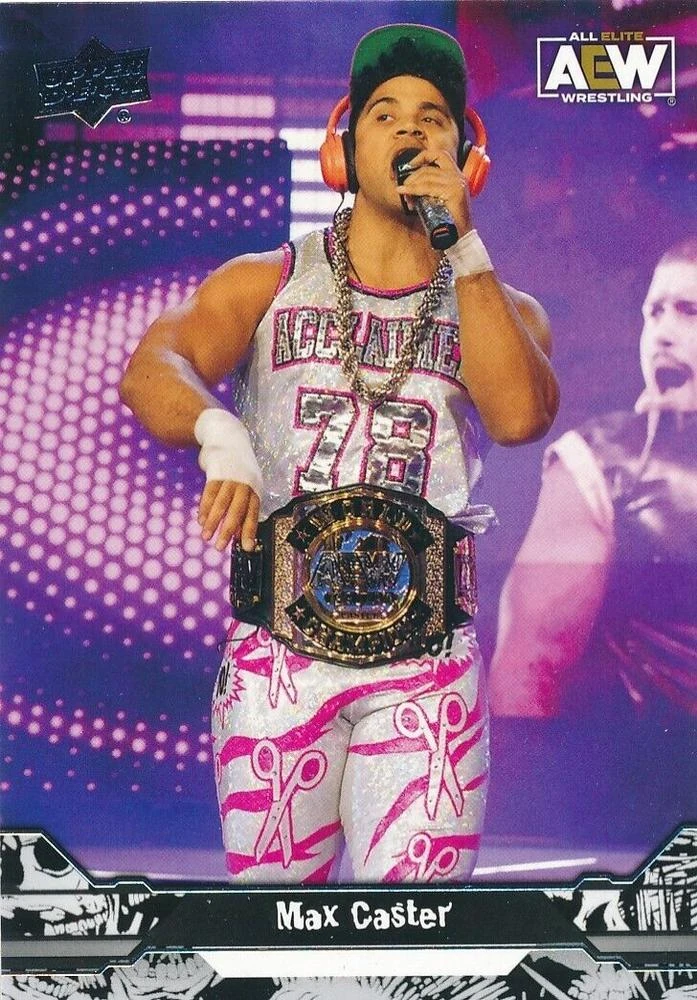 2023 AEW (Upper Deck) Max Caster (No.60) | Pro Wrestling | Fandom