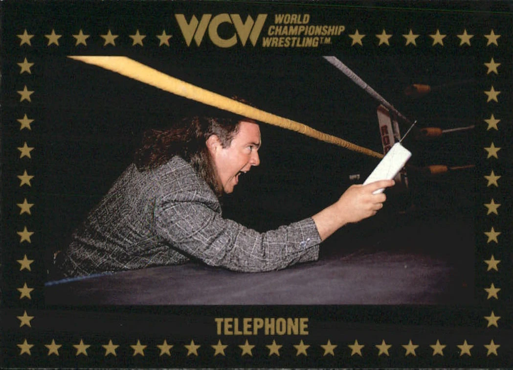 1991 WCW Collectible Trading Cards (Championship Marketing) Telephone ...