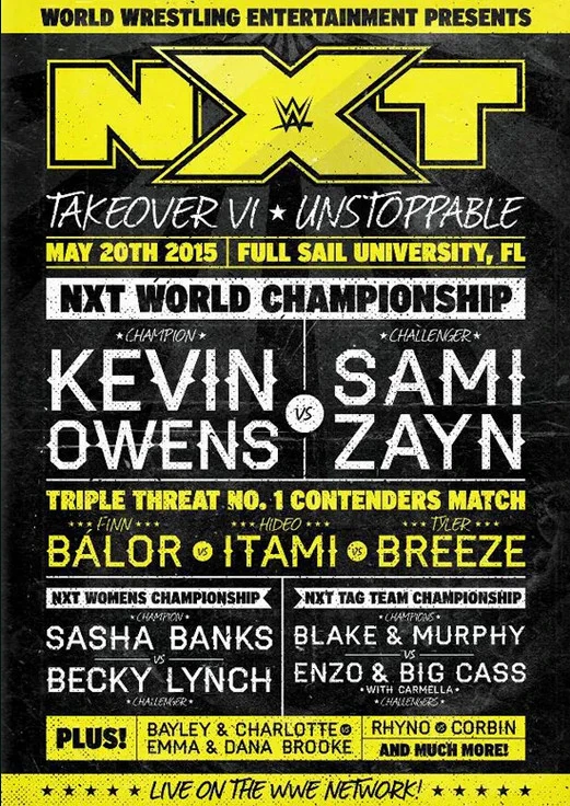 NXT TakeOver: Unstoppable | Pro Wrestling Wiki | Fandom