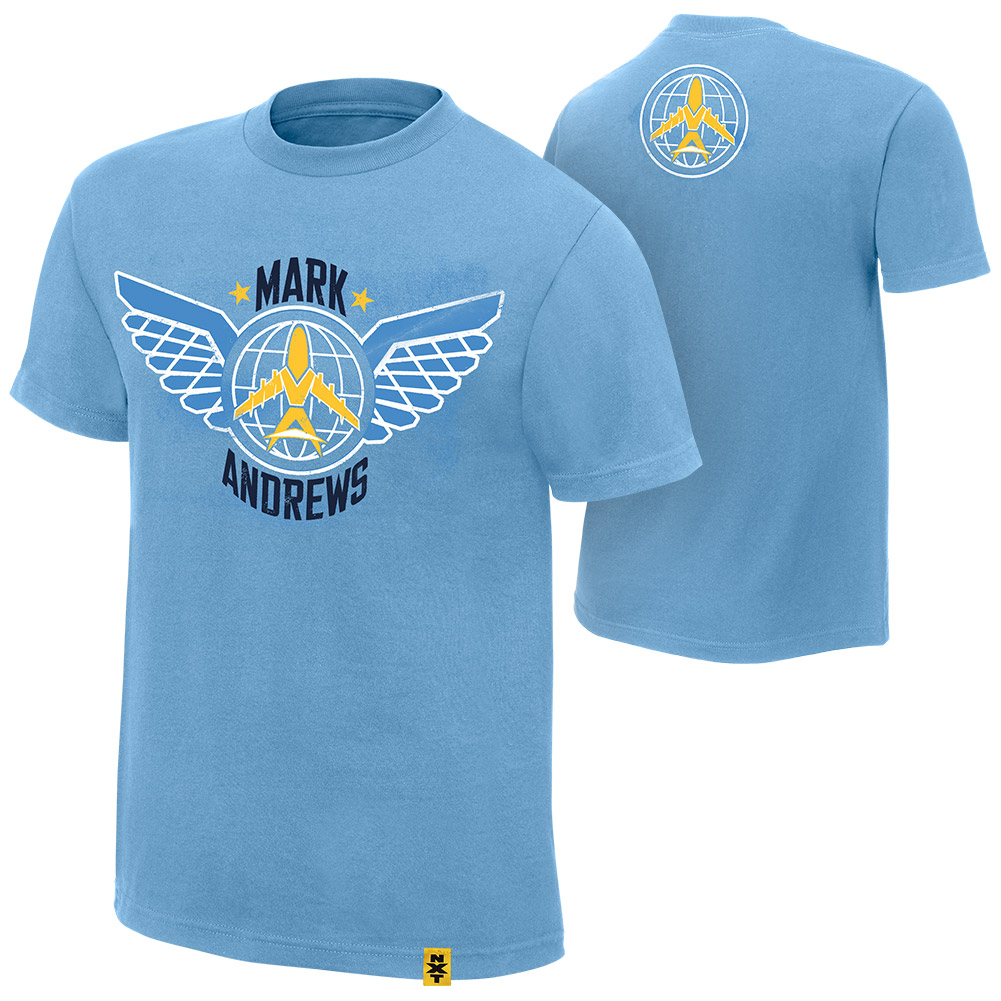 Mark Andrews NXT Youth Authentic T-Shirt | Pro Wrestling | Fandom