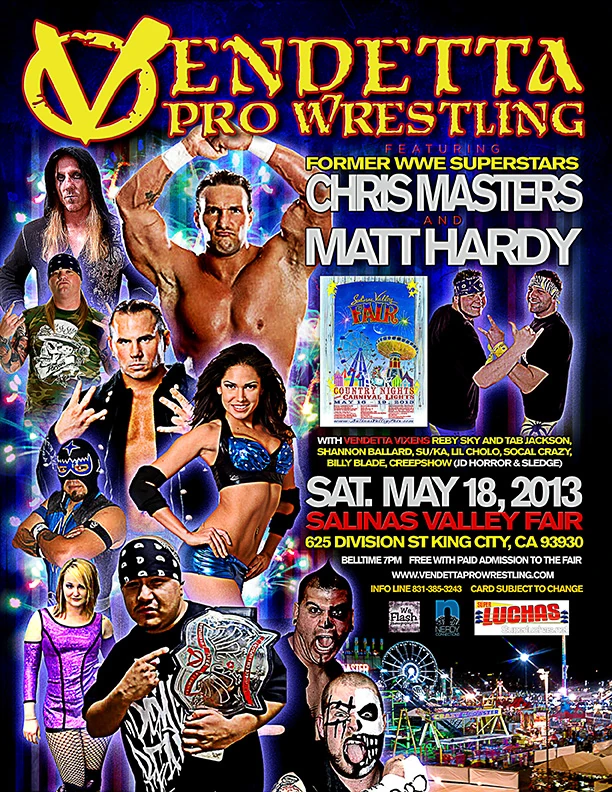 Vendetta Pro - Melee 2013 Tour (King City, CA) | Pro Wrestling | Fandom