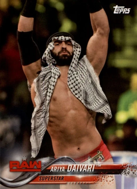 2018 WWE Wrestling Cards (Topps) Ariya Daivari (No.9) | Pro Wrestling ...