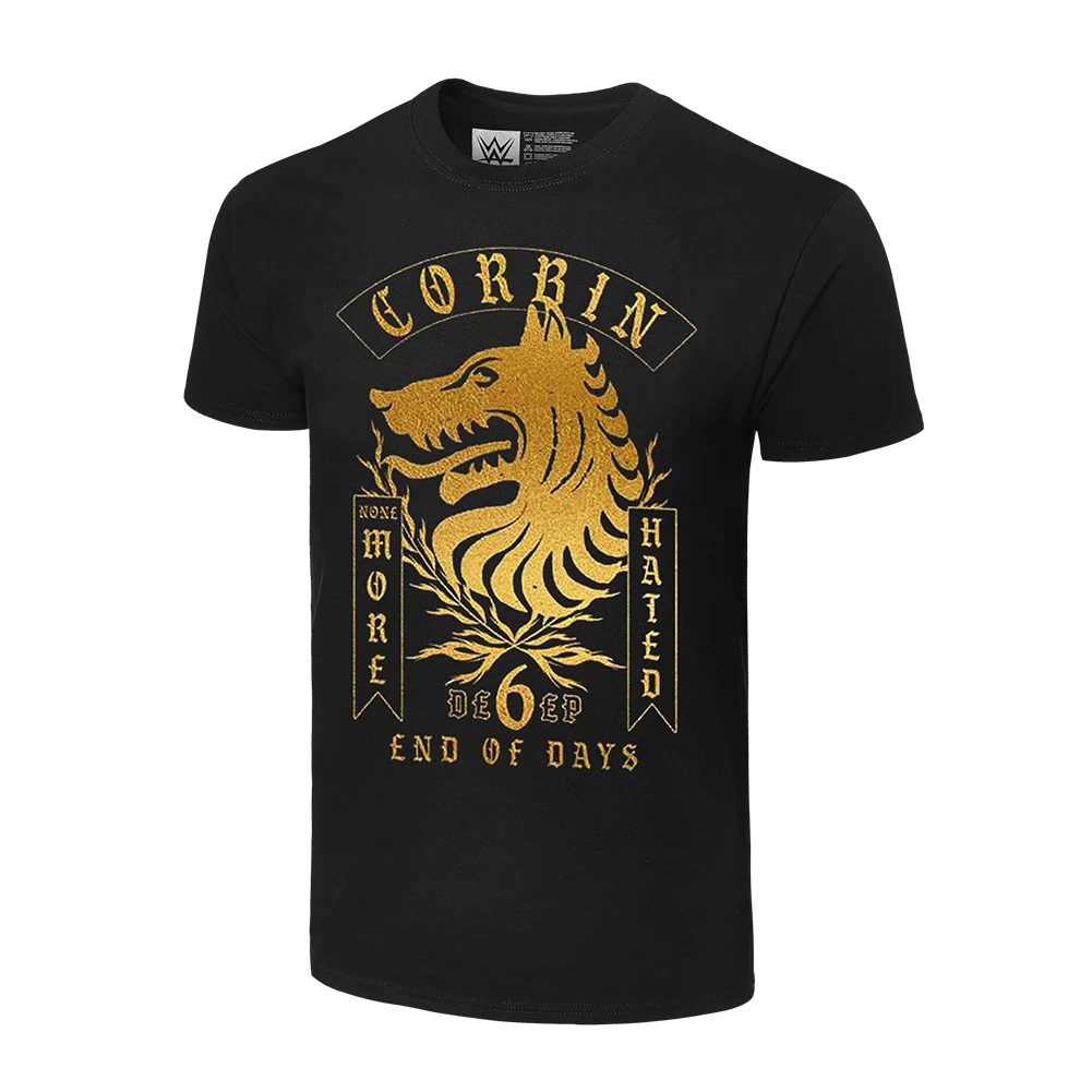 King Corbin "None More Hated" Authentic T-Shirt | Pro Wrestling | Fandom