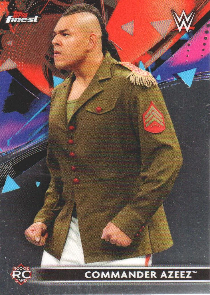 2021 WWE Finest (Topps) Commander Azeez (No.50) | Pro Wrestling | Fandom