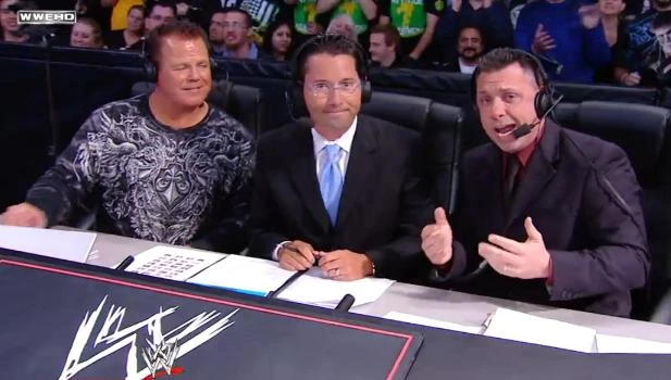 Jerry Lawler, Michael Cole & Todd Grisham | Pro Wrestling | Fandom