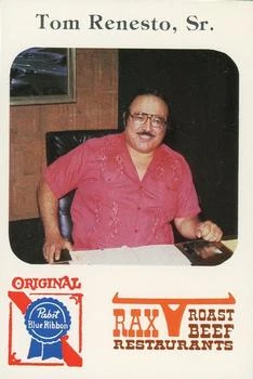 1979 Gulas-Rax Roast Beef Championship Wrestling Tom Renesto Sr. | Pro ...