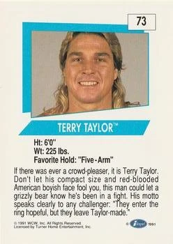 1991 WCW (Impel) Terry Taylor (No.73) | Pro Wrestling | Fandom