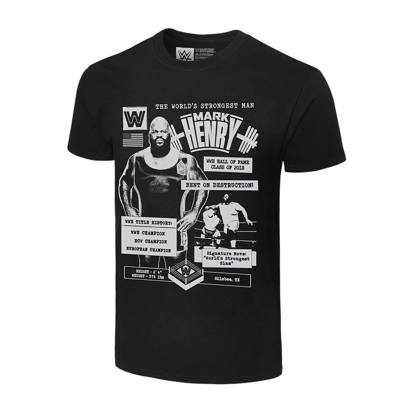 Mark Henry Fanzine Graphic T-Shirt | Pro Wrestling | Fandom