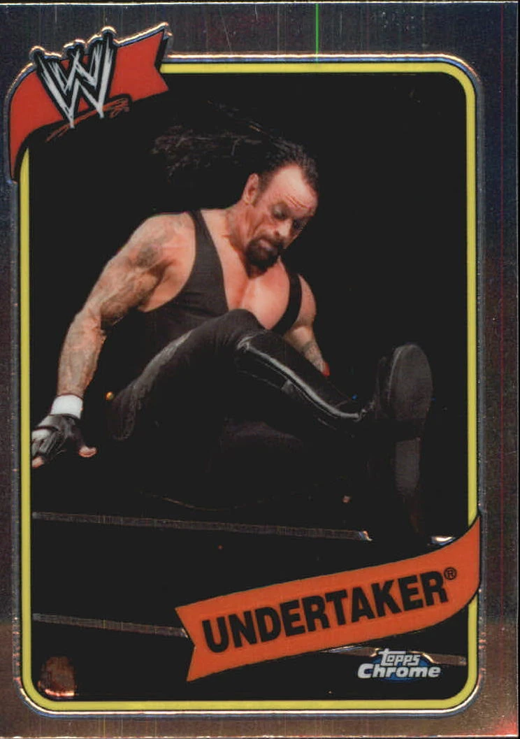 2008 WWE Heritage III Chrome Trading Cards (Topps) Undertaker (No.57 ...