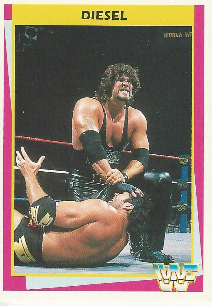 1995 WWF Wrestling Trading Cards (Merlin) Diesel (No.102) | Pro ...