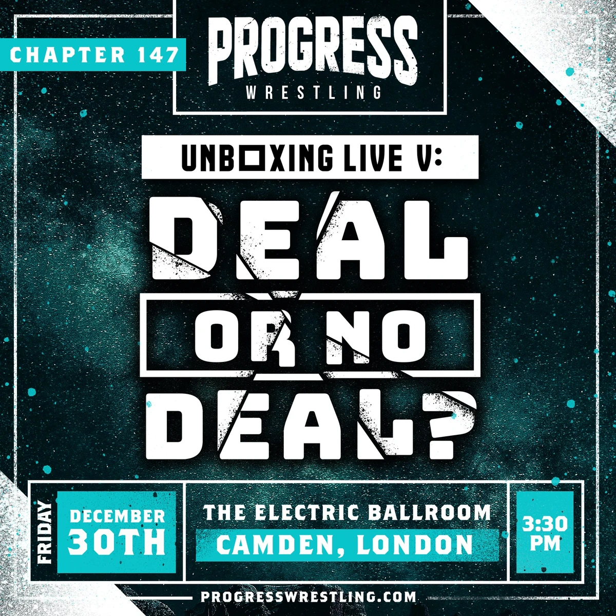 PROGRESS Chapter 147: Unboxing Live V - Deal Or No Deal | Pro Wrestling ...