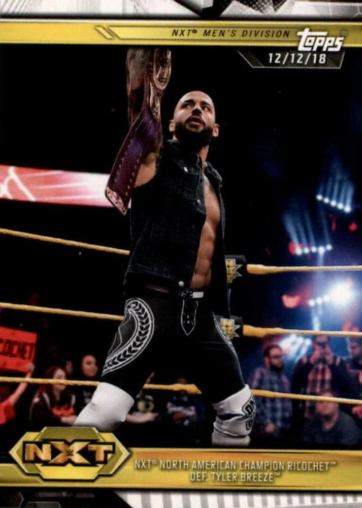 2019 WWE NXT (Topps) Ricochet (No.68) | Pro Wrestling | Fandom