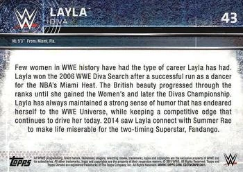 2015 Chrome WWE Wrestling Cards (Topps) Layla (No.43) | Pro Wrestling ...