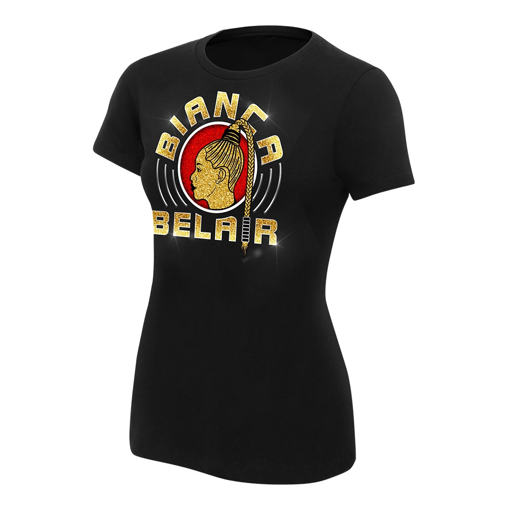 Bianca Belair "Est of NXT" Women's Authentic T-Shirt | Pro Wrestling ...