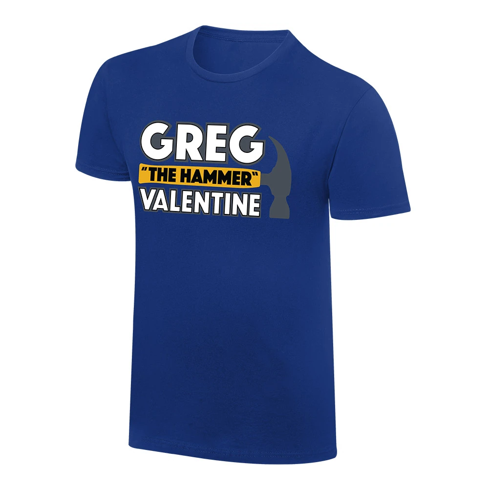 Greg "The Hammer" Valentine T-Shirt | Pro Wrestling | Fandom