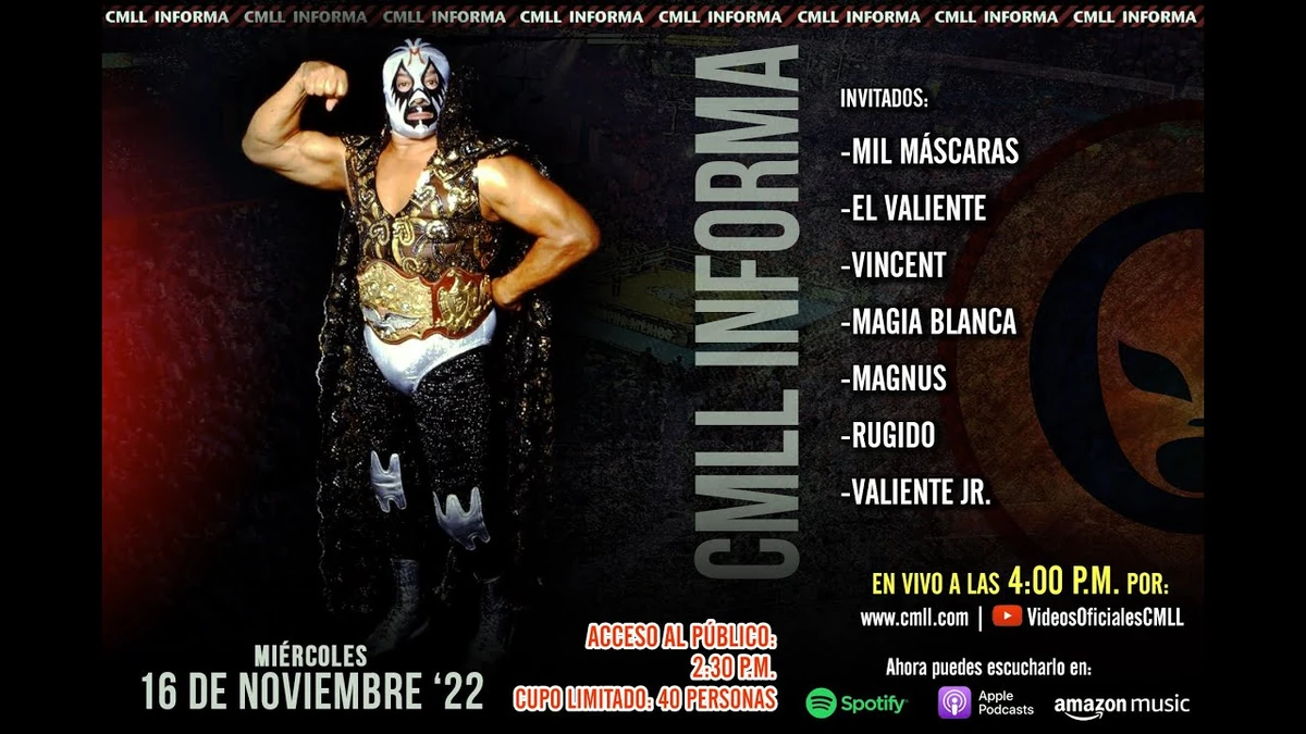 CMLL Informa (November 16, 2022) | Pro Wrestling | Fandom