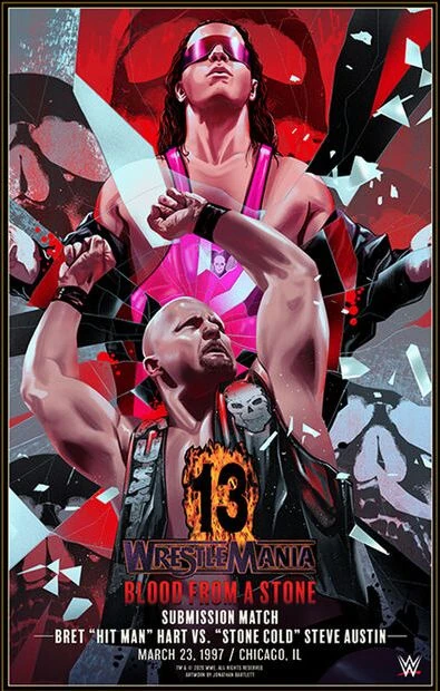 Wrestlemania 13 Poster
