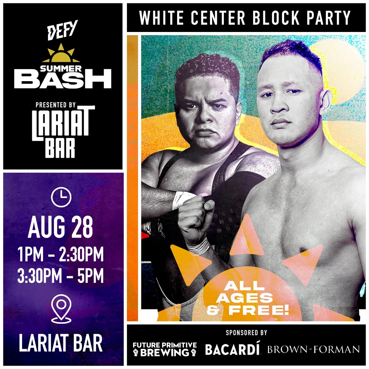 DEFY White Center Block Party | Pro Wrestling | Fandom
